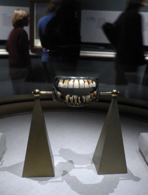 George Washington’s Teeth Were Not Made of Wood